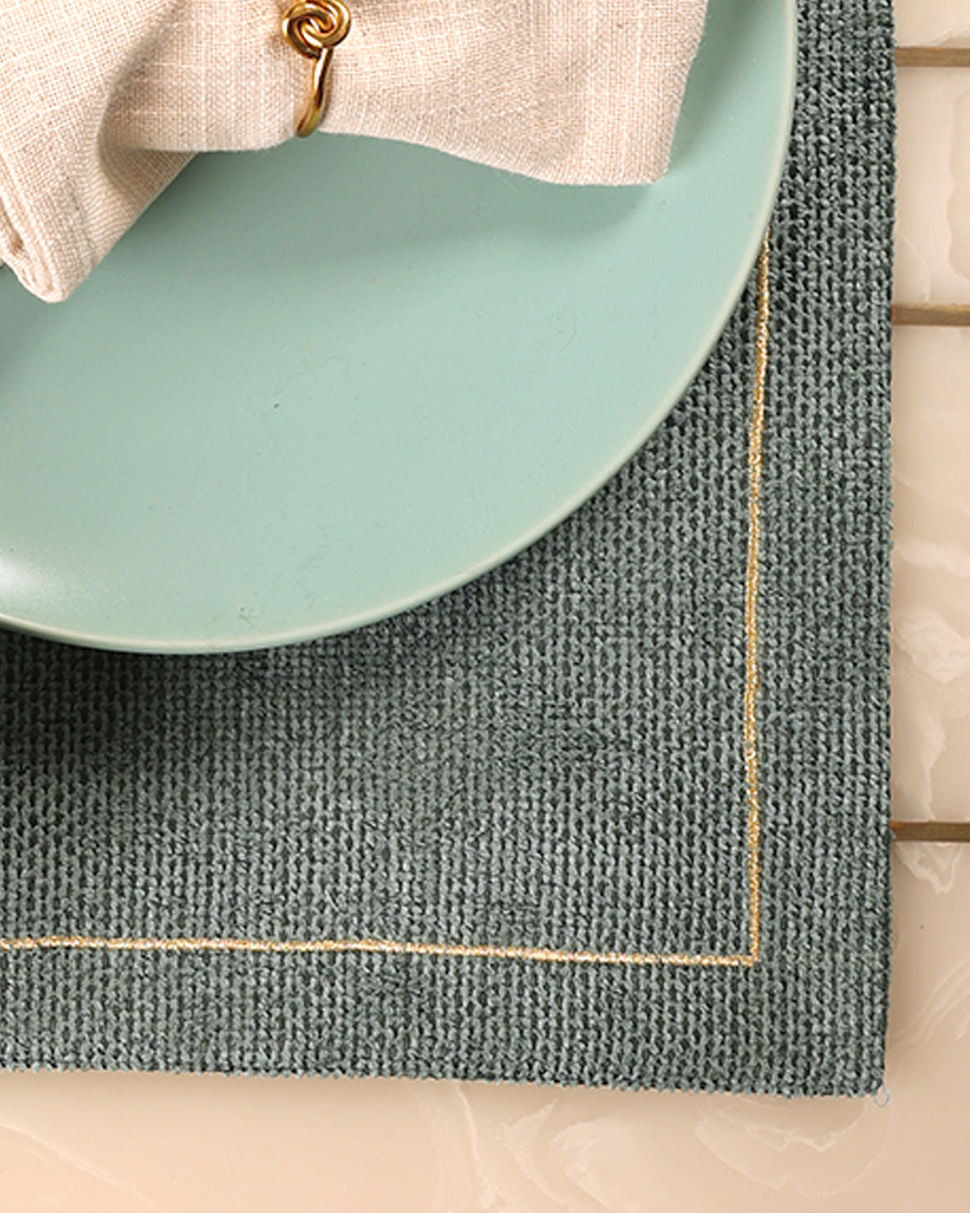 Buy Gold Table Mats Online | Elegant & Festive – buna fira